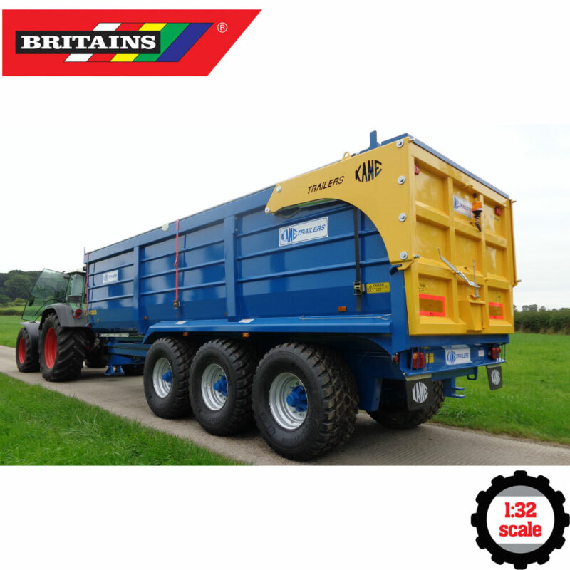 Kane Tri-Axle halfpipe silage trailer - Holden Fencing